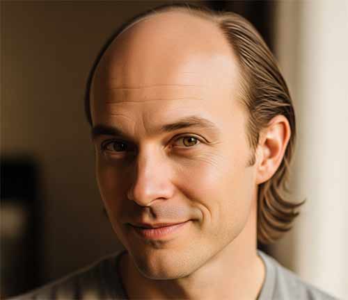 Hairstyles for balding men
